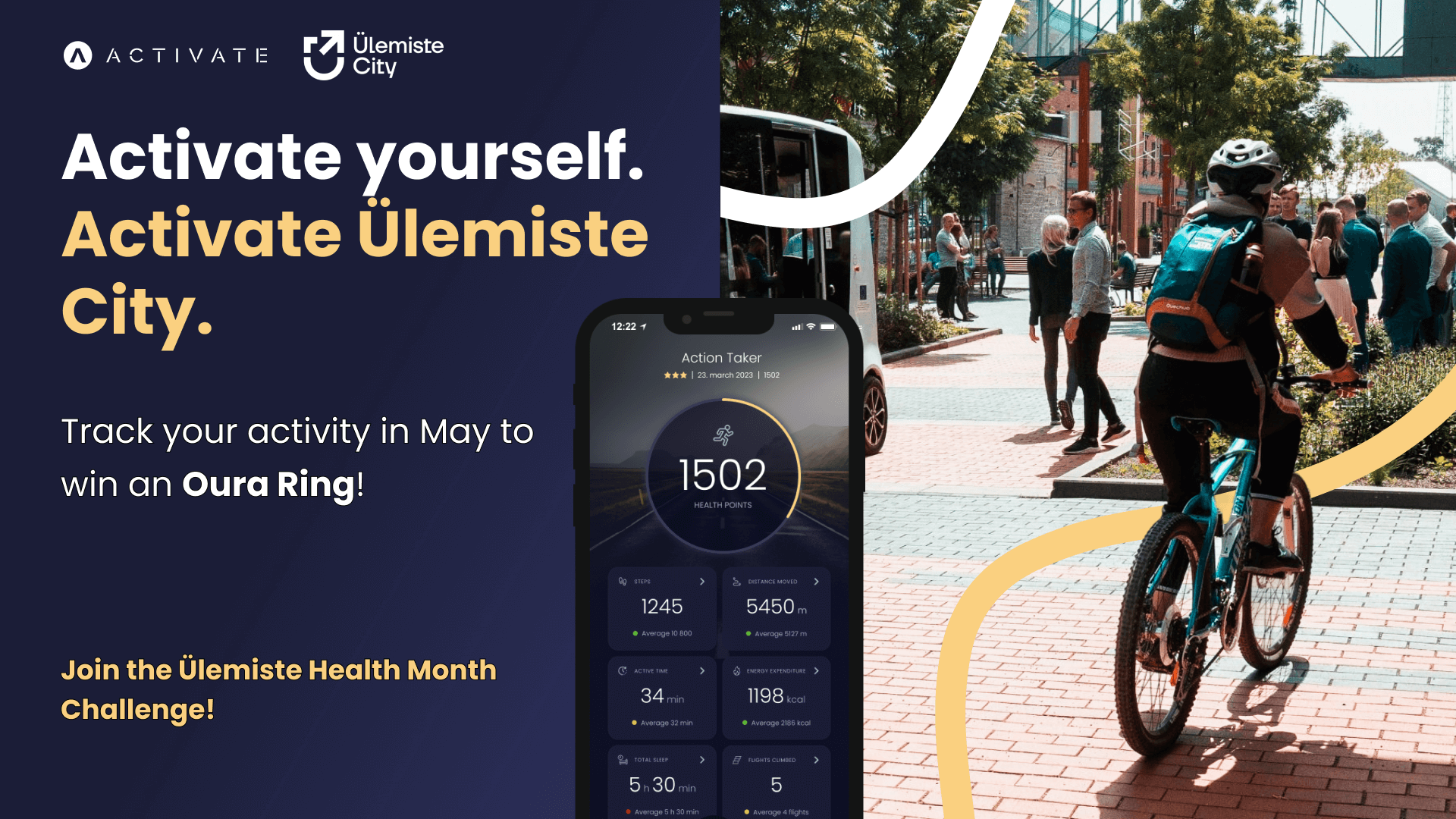 Activate Health | Ülemiste City, Activate Yourself in May